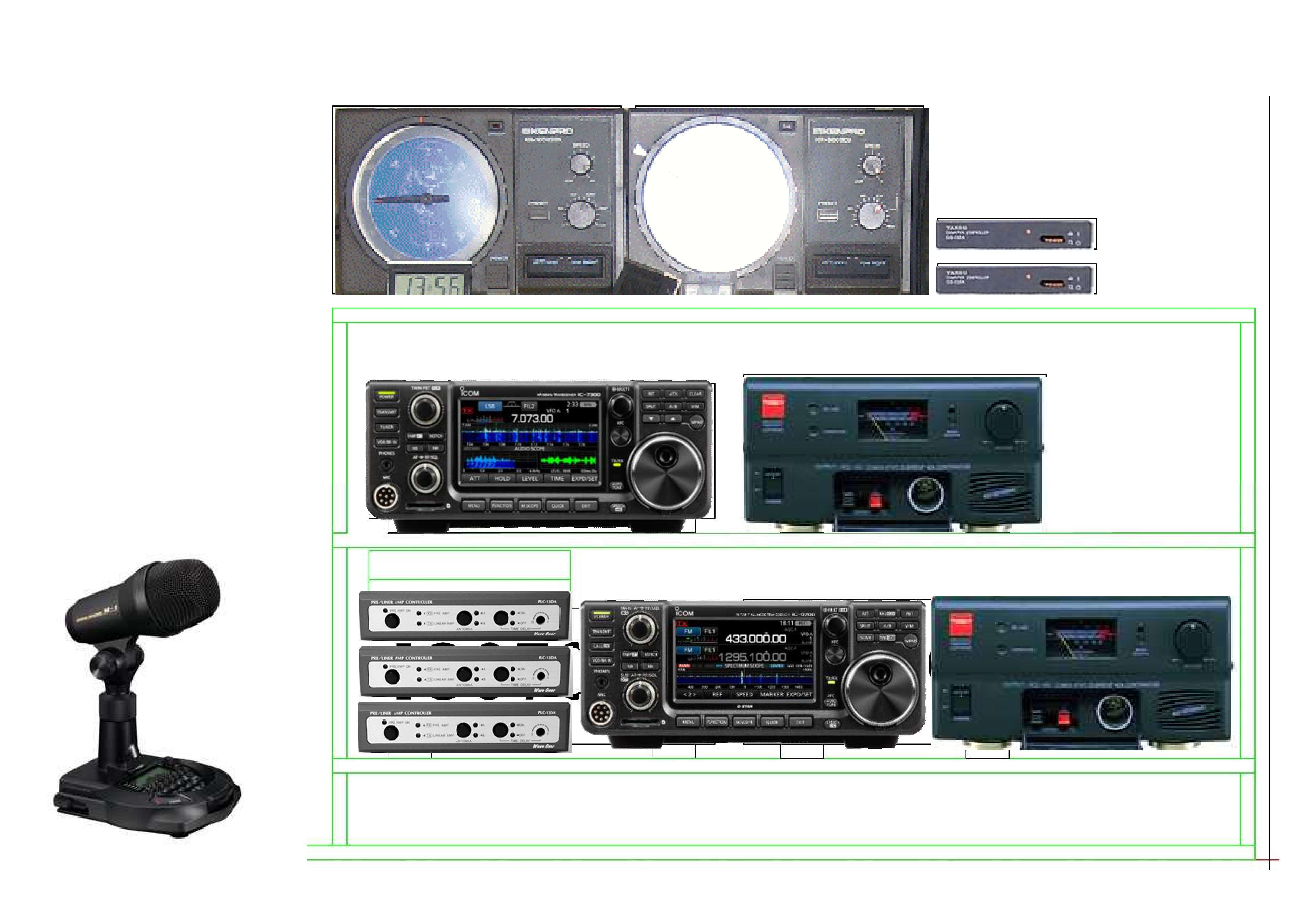 JO1NDGのリグ紹介2（ICOM）！